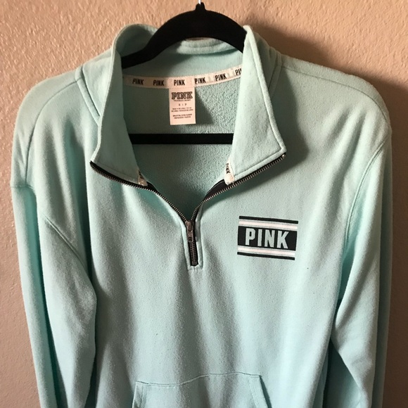 PINK Victoria's Secret | Jackets & Coats | Light Blue Victorias Secret ...